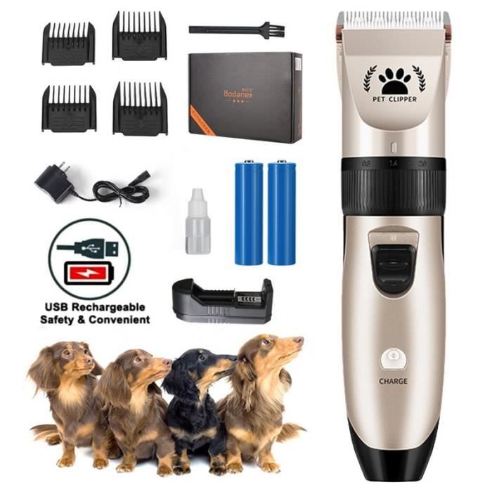 Tondeuse chien,Tondeuse professionnelle pour chien animaux toilettage ...