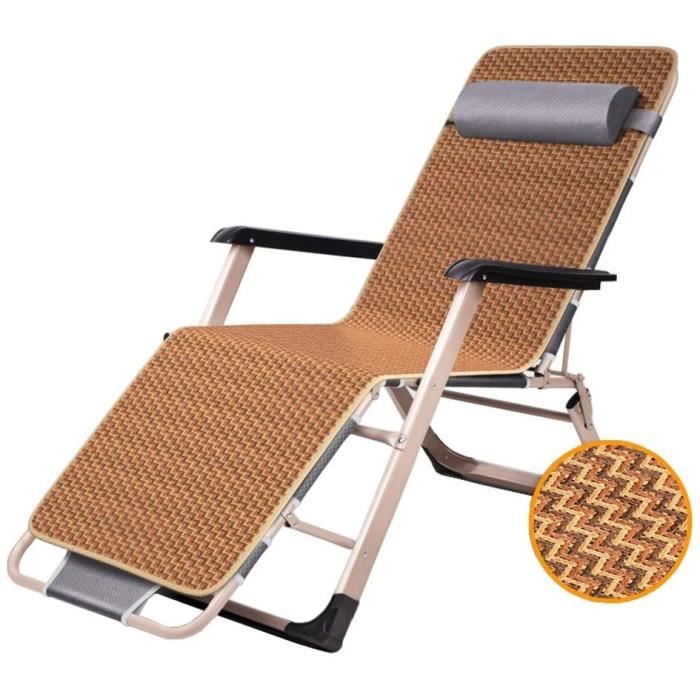 Transat jardin Pliante Zero Gravity Lounge Chair Portable Outdoor Patio ...