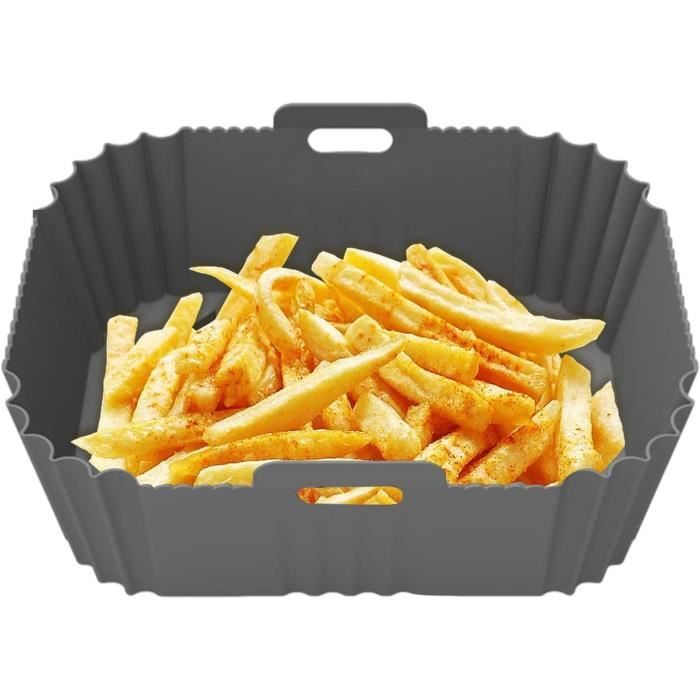 Friteuse À Air Chaud Rectangulaire En Silicone - Panier À Friteuse À ...
