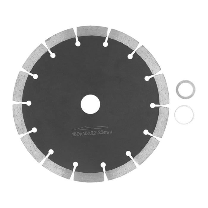 Lame de scie diamantée - CIKONIELF - Haute Résistance - Couleur Noir ...