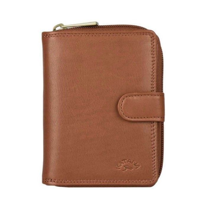 Portefeuille compact en cuir KATANA - camel - KAT-753052-03-CAMEL ...