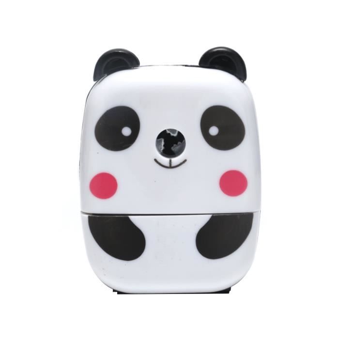 Soutien à crayons de dessin animé Panda Forme Pencil Coupe-crayon ...