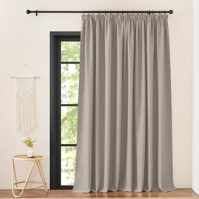Rideau Occultant Galon Fronceur - Rideaux Isolation Thermique Pour ...