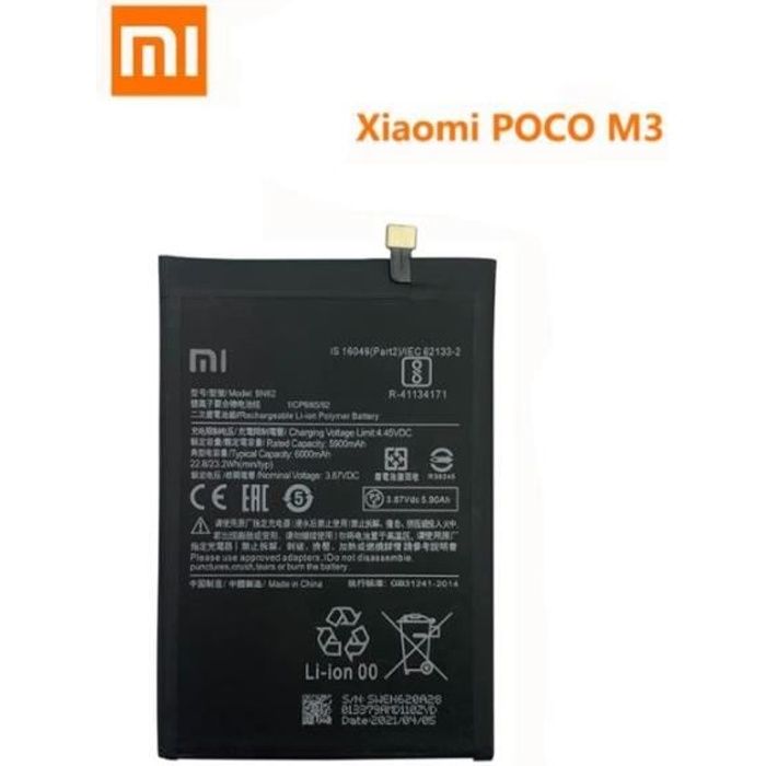 Batterie Xiaomi POCO M3 - Cdiscount Téléphonie