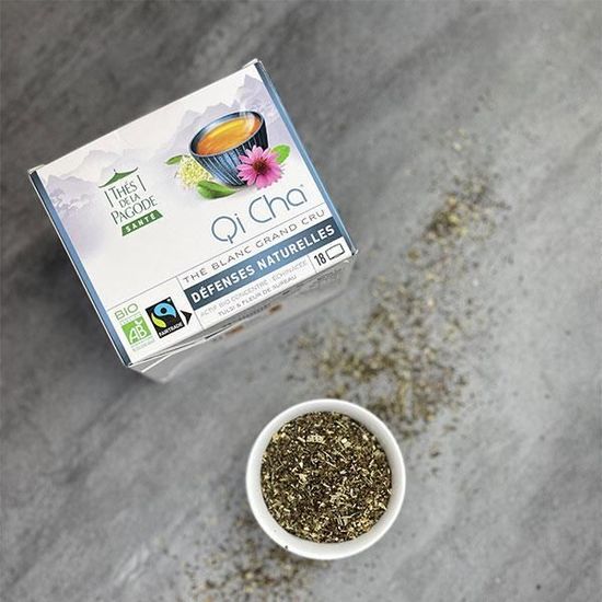 Thés de la Pagode Thé Qi Cha Bio 18 sachets - Cdiscount Au quotidien