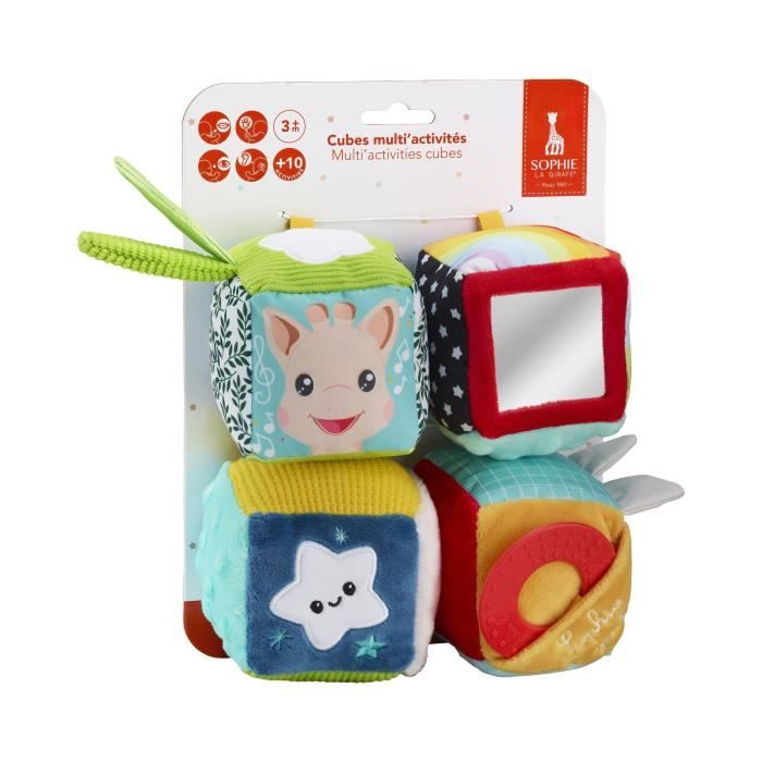 Cubes multi'activtés VULLI - A partir de 3 mois - Cdiscount Jeux - Jouets