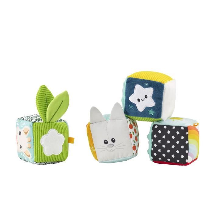 Cubes multi'activtés VULLI - A partir de 3 mois - Cdiscount Jeux - Jouets