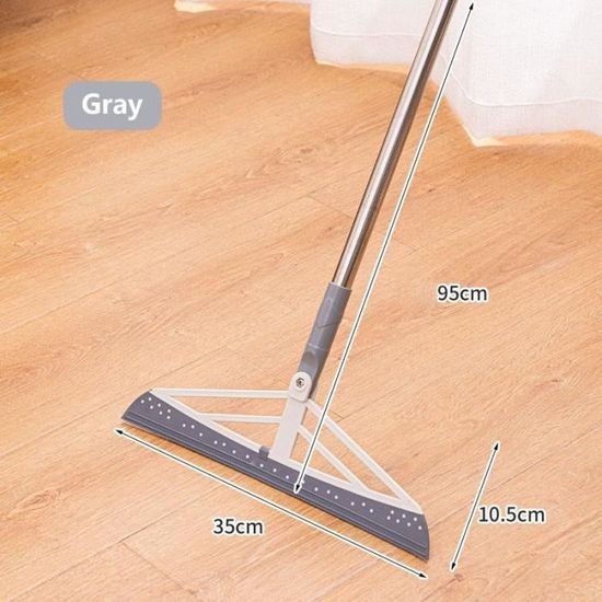 Lavette,Balai magique en caoutchouc pour nettoyage de sol,balai à main,brosse de balayage pour ...
