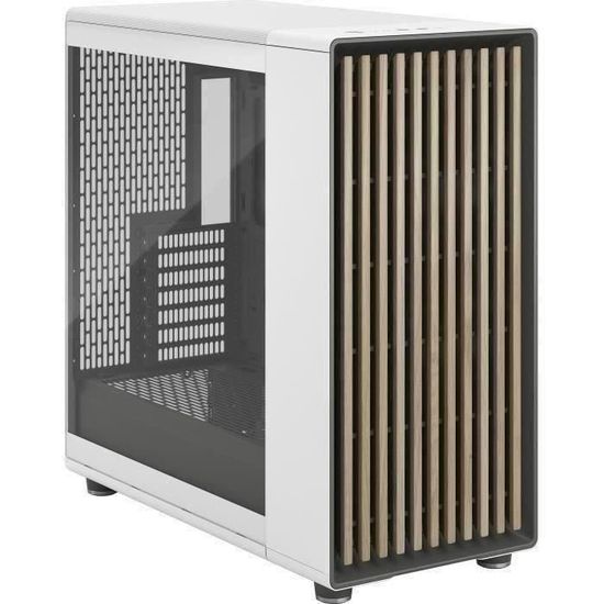 Boîtier PC - FRACTAL DESIGN - North XL Chalk White TG Clear - FD-C ...
