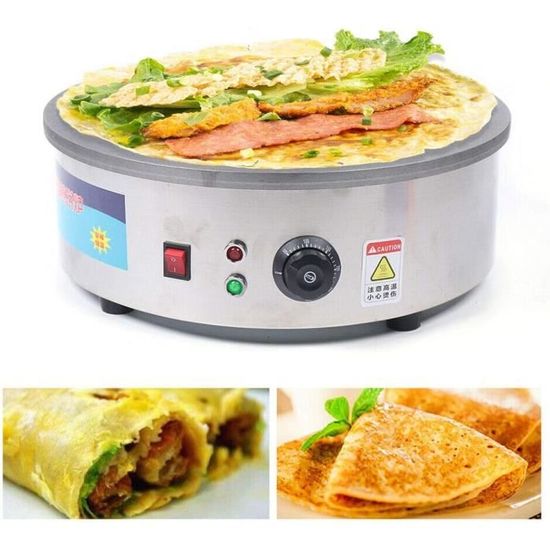Crêpière Appareil à Crêpes 2800W Machine à Crêpes 220V Crêpière ...