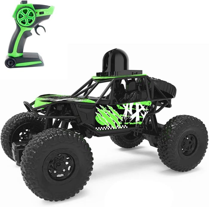 Vert Voiture télécommandée avec caméra 720P FPV 1/22 2.4GHz camions ...