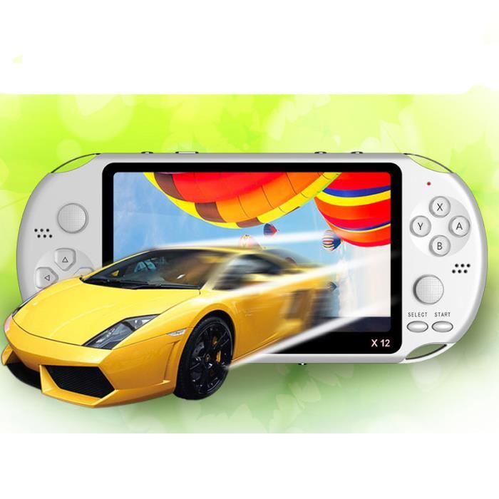 X12-W-Console De Jeux Vidéo Portable X12 Pour Psp, Avec Joystick Rétro ...