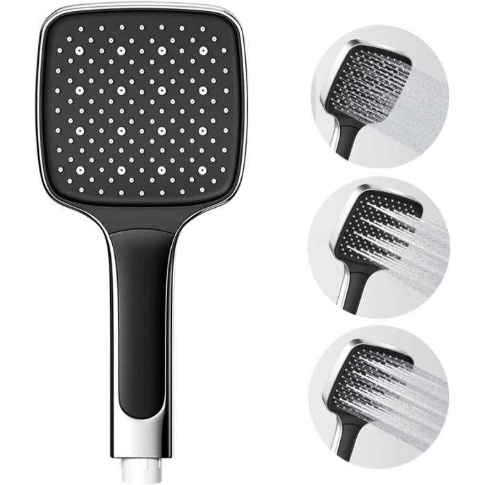 Pomme de Douche Haute Pression, Pomme de Douche Anti Calcaire, Pommeau de Douche à Économie d ...