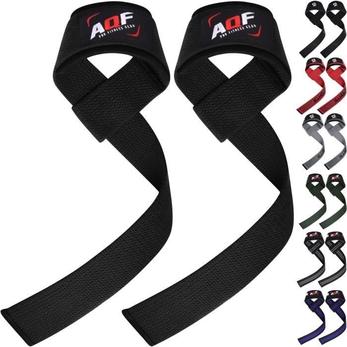 Néoprène Rembourré Poids Musculation Sangle de Levage, Sangle de Tirage ...