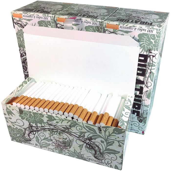1200 Tubes Cigarettes | Tube À Cigarette Premium | Papier Francais ...