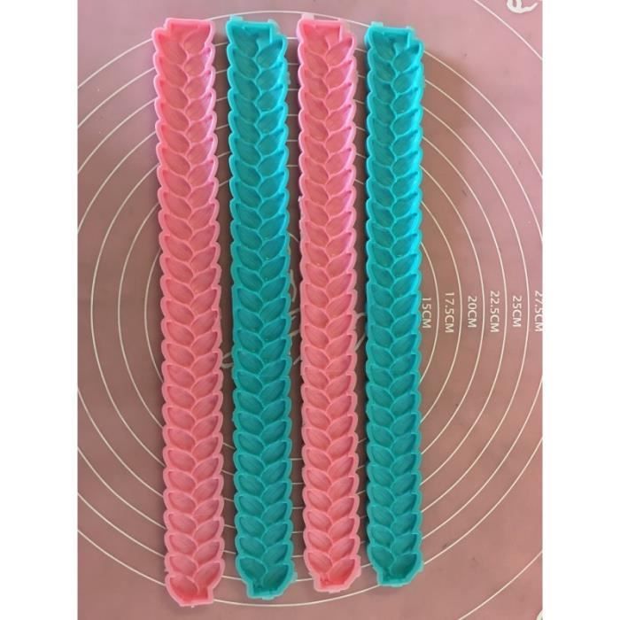 4 Frises / Dfira / Tresse Emporte Pièce Décoration Bordures Gateau ...