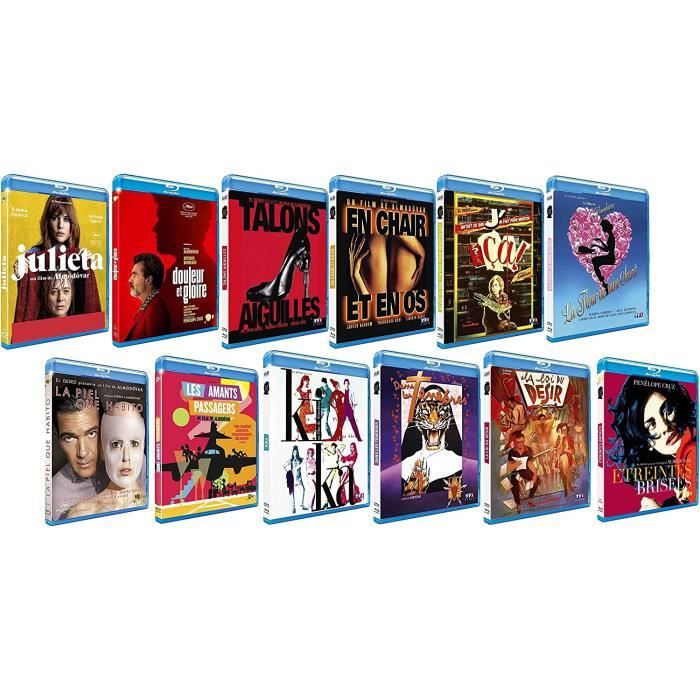 12 Blu Ray - Pedro Almodovar - Cdiscount DVD