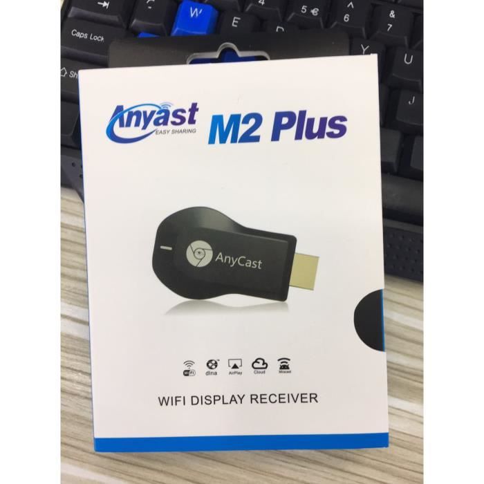 Récepteur-décodeur,Clé TV M2 Plus 1080P sans fil, compatible HDMI ...