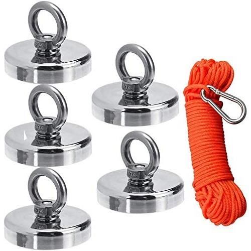 Crochets Magnétiques Avec Corde (20M), Crochet D'Aimant De Terres Rares ...