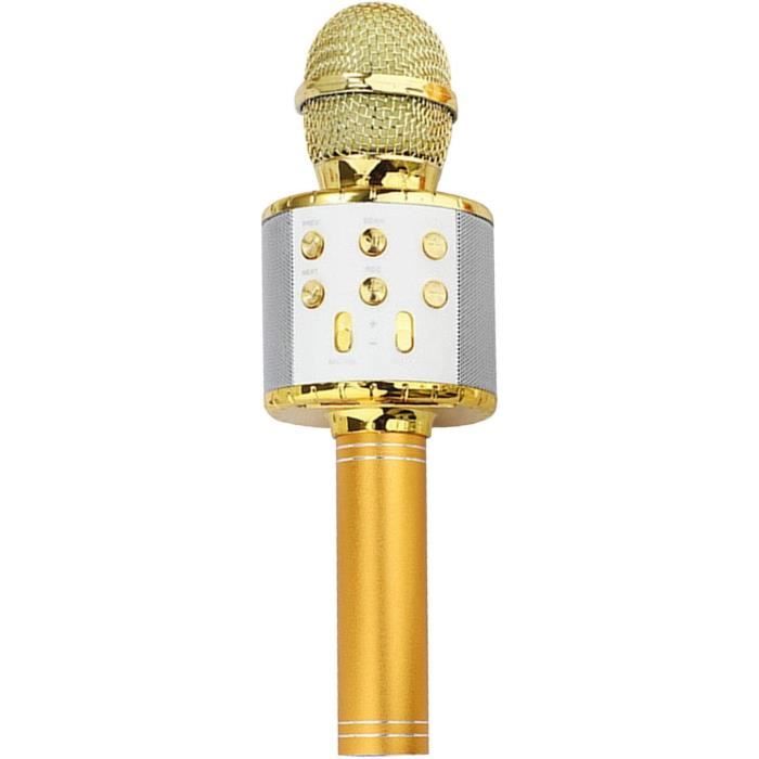 Microphone Bluetooth sans fil pour enfants 2021 - Batterie intégrée de ...