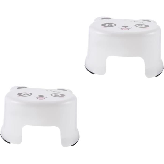 2 Pièces Tabouret En Plastique De Dessin Animé Chaises Caca Tabouret De ...
