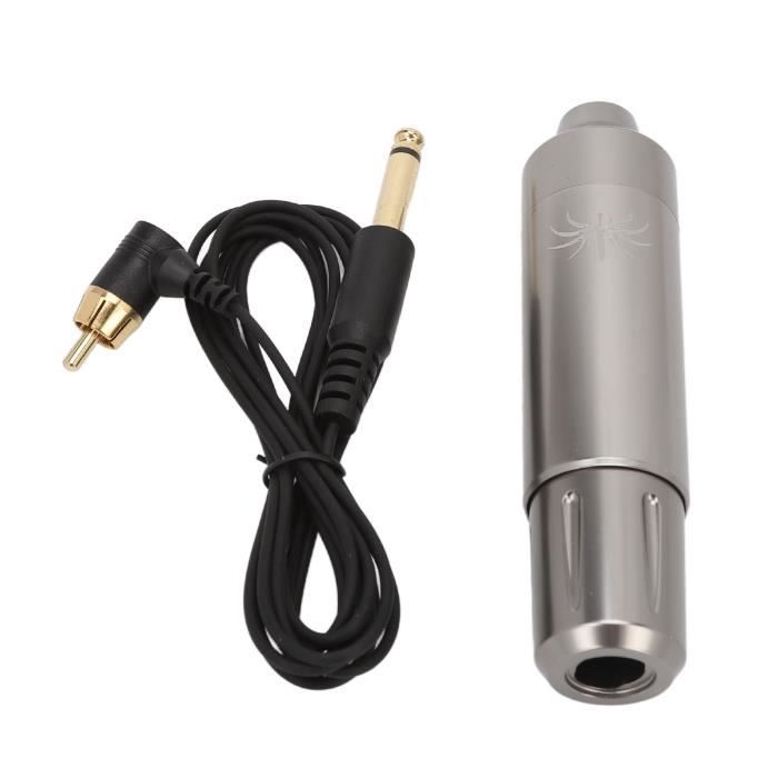 Cuque Stylo de tatouage rotatif RCA Rotary Tattoo Pen Professional Salon Aluminium Liner ...