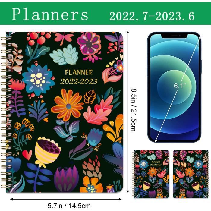 Agenda 2022-2023 du quotidien,Aperçu des Calendriers 2022 et 2023 ...
