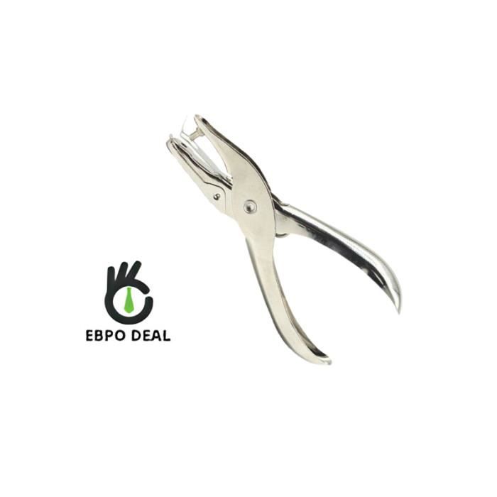 Perforatrice à papier 1 trou Power Tool- Pince à papier ronde en métal ...