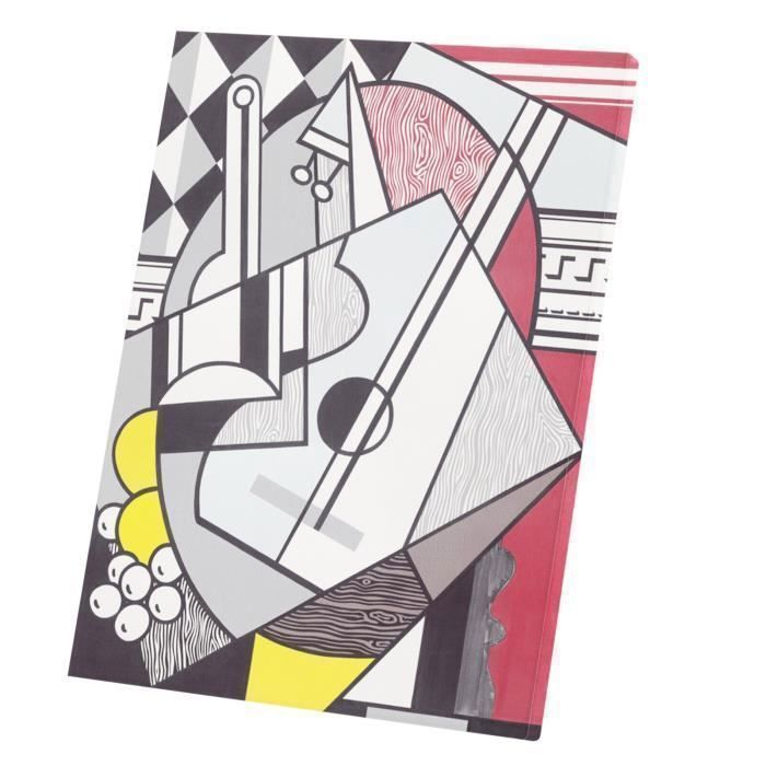Tableau Décoratif Cubist Still Life / By Roy Lichtenstein / Pop Art ...
