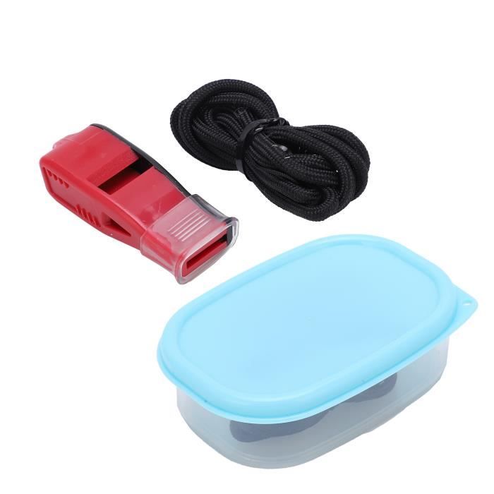 Keenso Sifflet d'arbitre Sifflet Crasp Sound Poids léger Portable ...