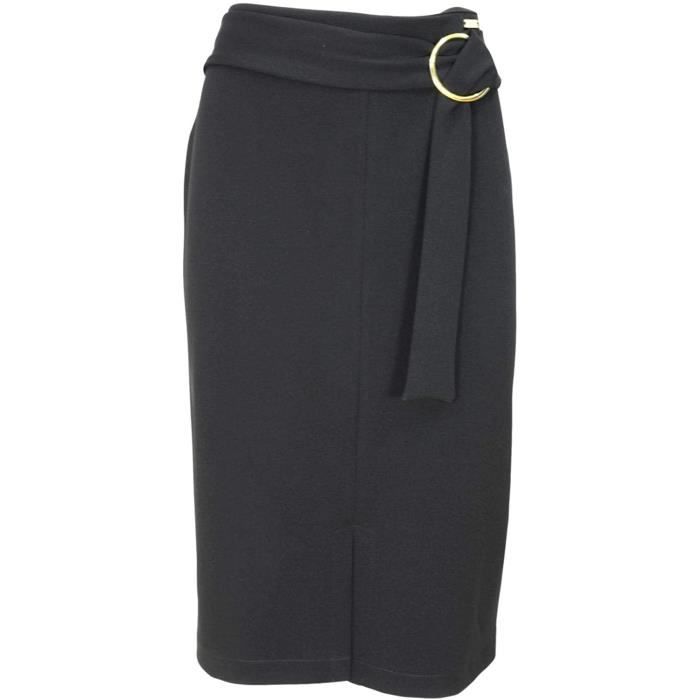 LISA KOTT Jupe Femme 4638 Couleur Noir Ligne Curvy Style Taille 46 Voir ...