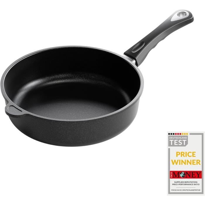 Amt Gastroguss The World´S Poêle À Frire Sans Induction Ø 26 Cm Hauteur 7 Cm Fonte D'Aluminium ...