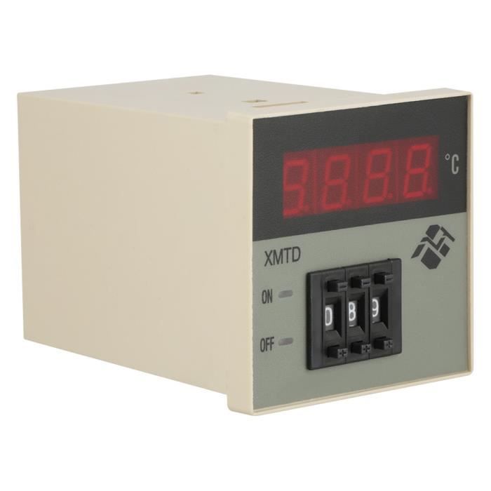 Contrôleur de température numérique XMTD-2002 - VBESTLIFE - 0-399°C - Haute précision et ...