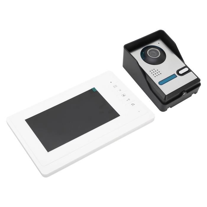 Visiophone ZERONE - Système de visiophone filaire - 7 pouces - Vision ...