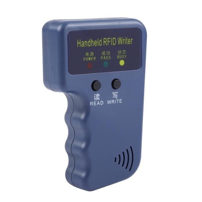 Zerone Graveur RFID 125KHz EM4100 Portable RFID ID Card Copieur Lecteur ...