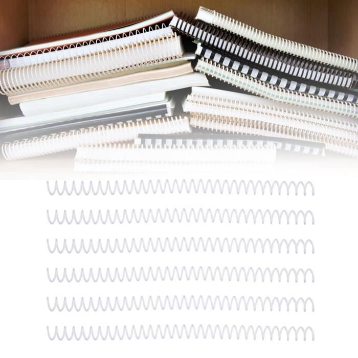 ZJCHAO Bobine de reliure en spirale Kit de bobines de reliure en ...