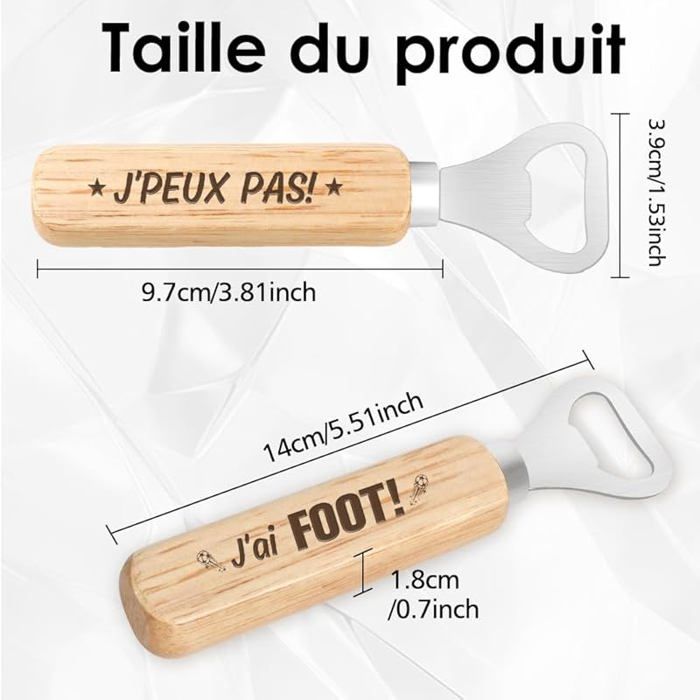 Cadeau Foot Idée Cadeau Fan De Foot Cadeaux Homme foot Decapsuleur ...