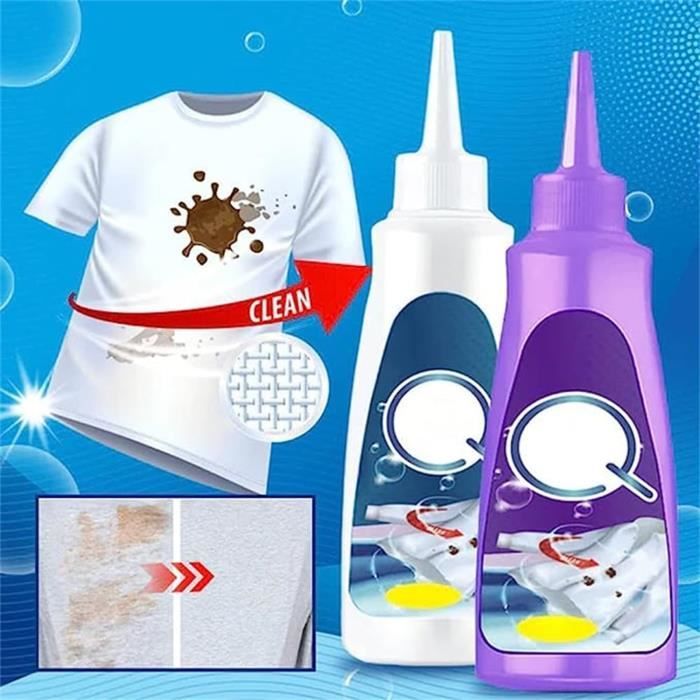 2pcs Active Enzyme Clothing Stain Remover,Active Enzyme Laundry Stain ...