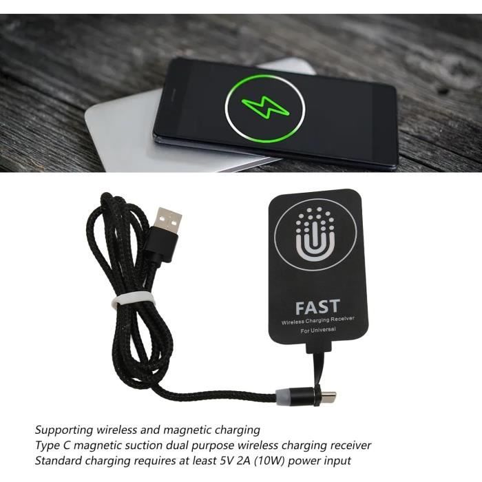 Récepteur De Charge Sans Fil Fin, Patch Récepteur Sans Fil Ultra Fin De ...