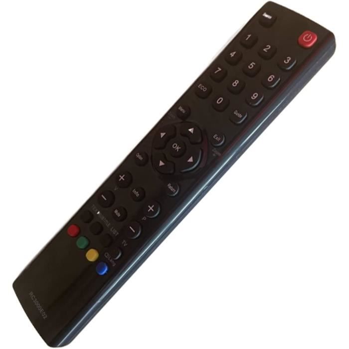 Nouvelle Rc3000E02 04Tcltel0223 Télécommande Remplacer Pour Thomson Lcd Led Tv 40Ft2253 48Fa3203 ...