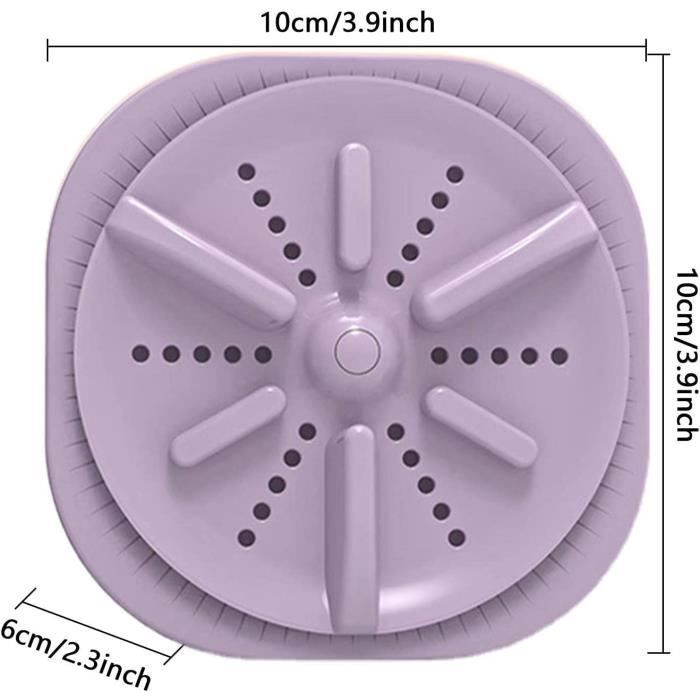 Mini-machine à laver | Petite machine à laver à turbine à ultrasons ...