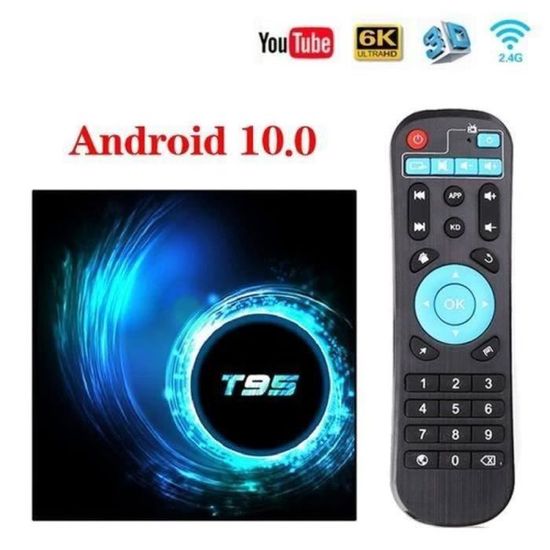 MEDIA STREAMER - BOX MULTIMEDIA TV Box T95 Android 100 Smart TV Box 2GB ...