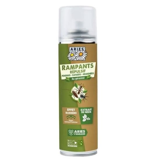 Spray répulsif insectes rampants, neem et géraniol naturel, 200ml ...