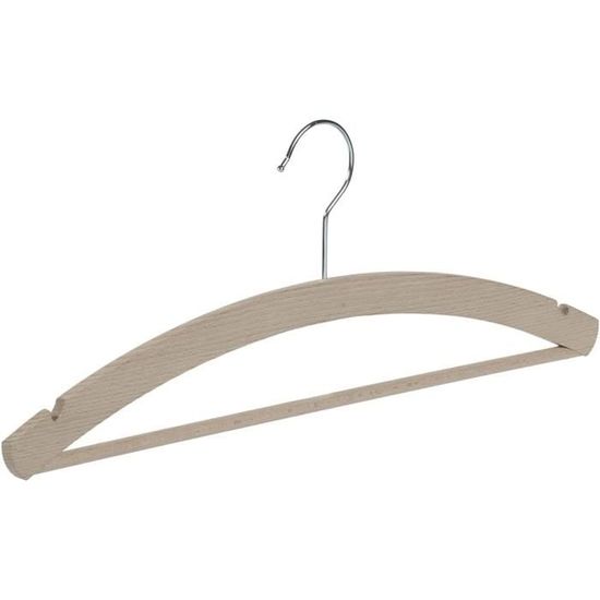 Le Gèant du Cintre - 10 x Cintre Blouse - Chem Bois hêtre Brut avec ...