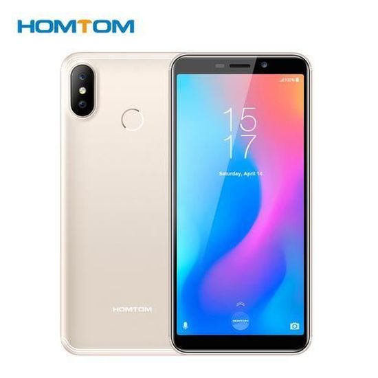 Smartphone HOMTOM C2 5.5 pouces 2GB+16GB 21 + 2MP Double caméra Android ...