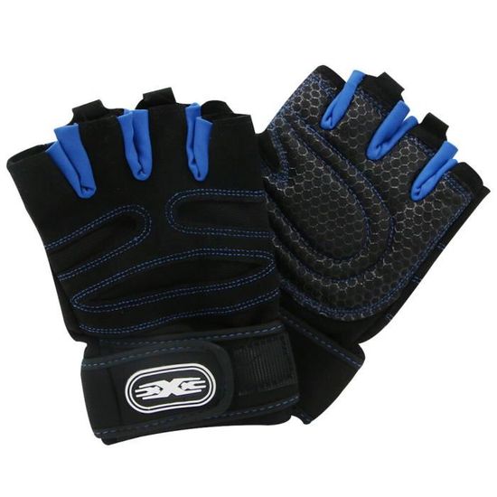 Gants de sport pour hommes sans doigts - Accessoires Fitness ...