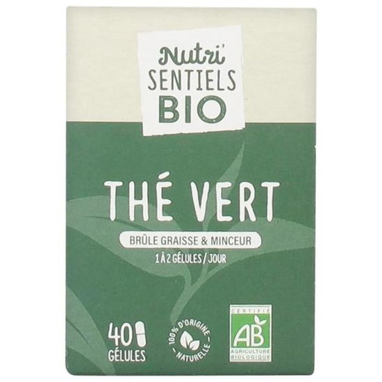 Compléments alimentaires - Nutrisanté Thé Vert Bio - Cdiscount Santé ...