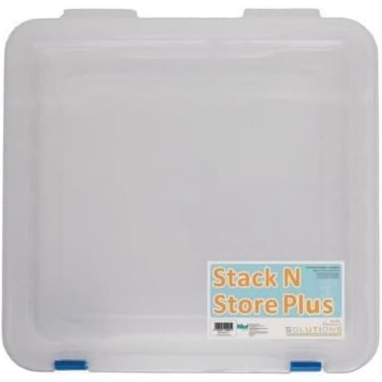 Papermania Stack N Store Plus Boîte De Rangement Avec Couvercle 35,6 X ...