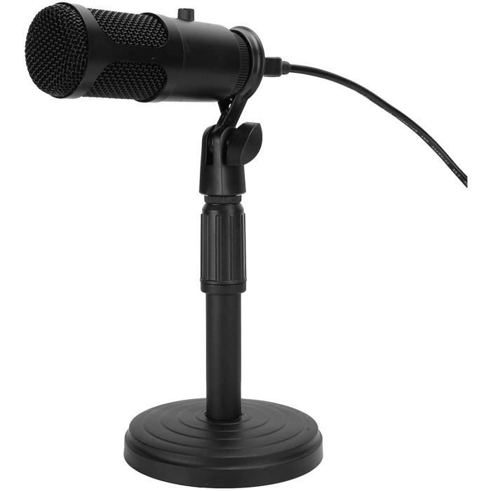 Microphone à condensateur usb, microphone d'ordinateur cardioïde avec ...