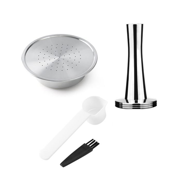 Dosettes de Café RéUtilisables en Acier Inoxydable pour Machine à Café ...